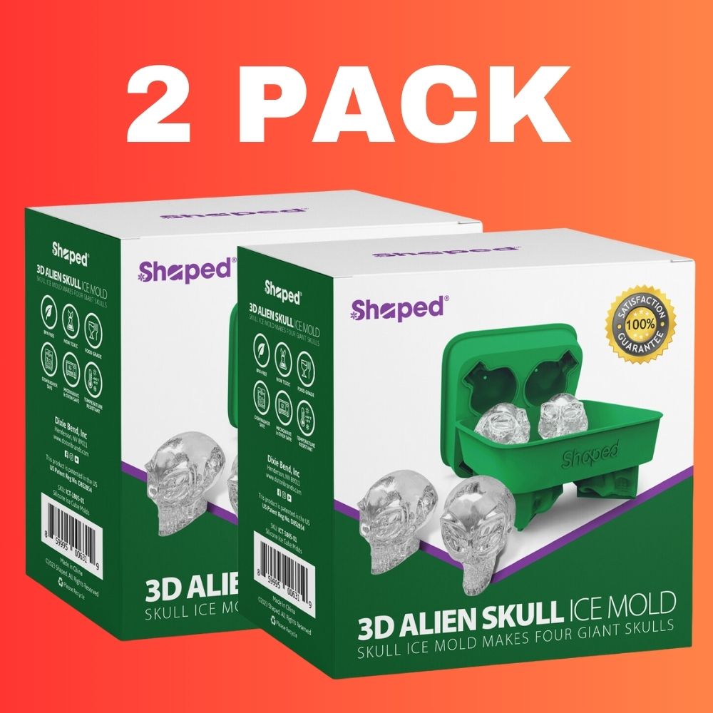 Mystic Legends Ancient Alien Ice Molds Set – Shaped Ice Molds